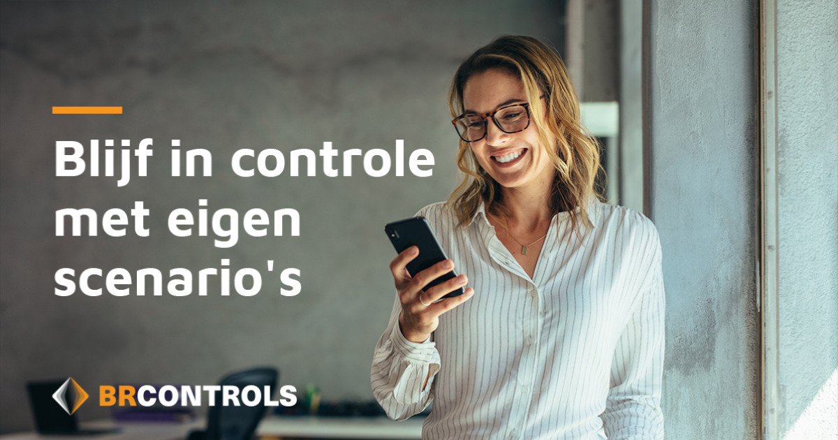 Jij houdt de controle met de app | BRControls
